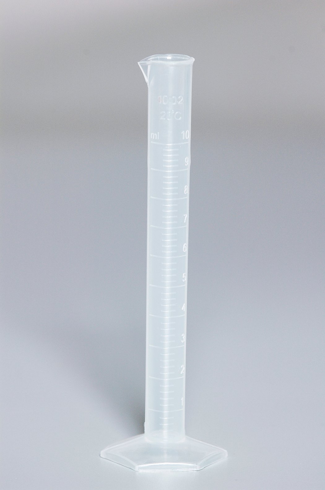 Graduated cylinder, plastic, 10 mL | Lab-Aids