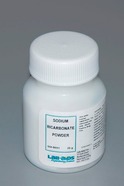 Sodium Bicarbonate Powder 25 g | Lab-Aids