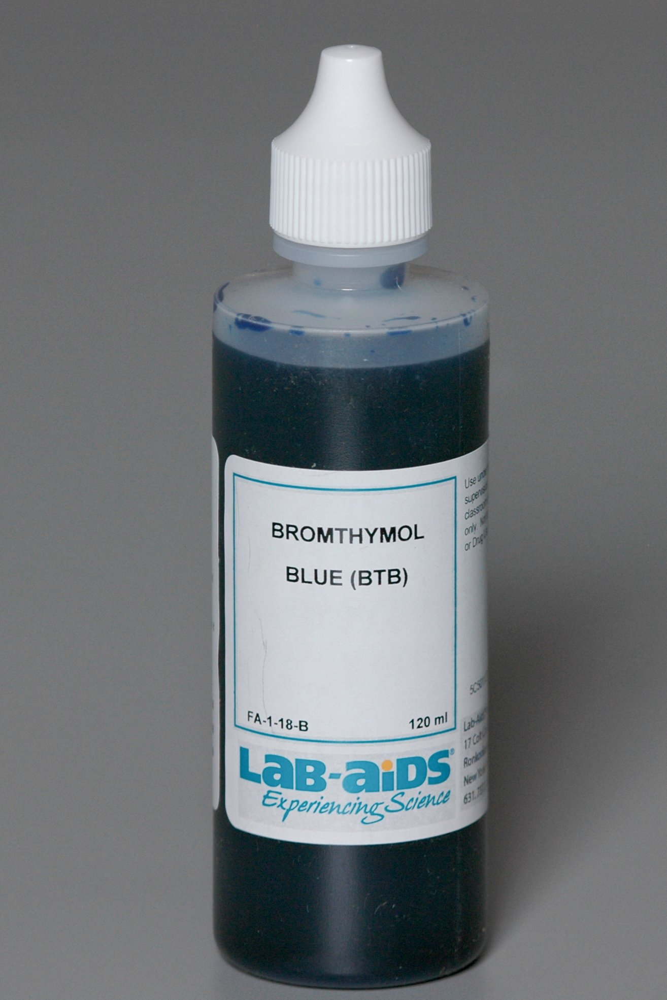 Bromthymol Blue (BTB) indicator solution, drop control, 120 mL (Bulk ...