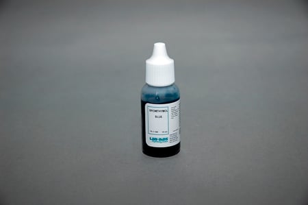 Bromthymol Blue (BTB) indicator solution, drop control, 15 mL | Lab-Aids
