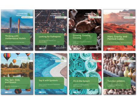 Connected Mathematics 4 | G8 Student Editions Set | Print | Lab-Aids