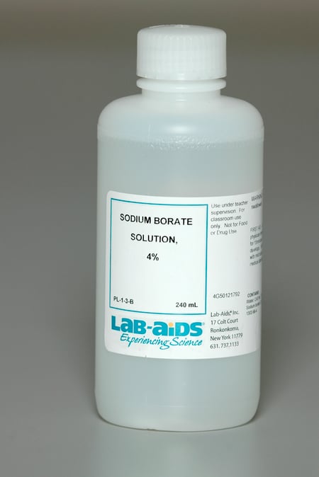 Sodium Borate solution, 4%, 240 mL (Bulk Refill) | Lab-Aids