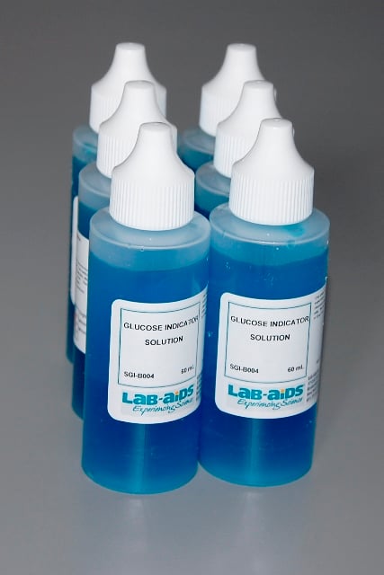 Glucose Indicator Solution, 60 mL Dropper Bottle | Lab-Aids